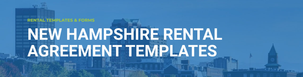 New Hampshire Rental Agreement Template | 2023 | PDF & DOC