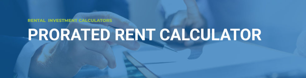 Prorated Rent Calculator for Landlords: Formula and Excel Sheet